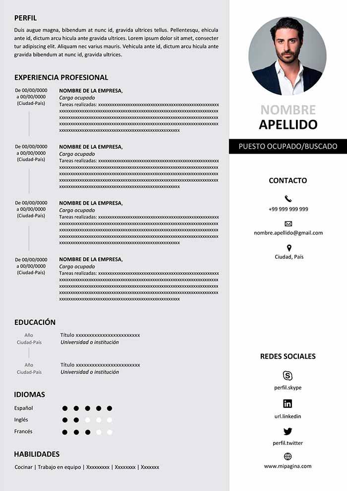 ᐉ Ejemplo de Currículum community manager | Plantilla + Guía